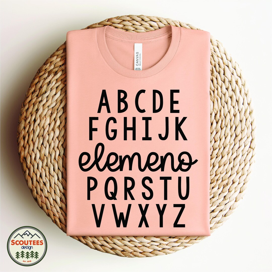ABC Elemeno SVG File - Fun Alphabet Design for Cricut, DIY Projects ...