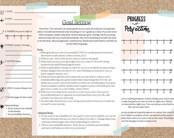 Priorities Worksheet Goal Setting Self Help Printables Priorities ...