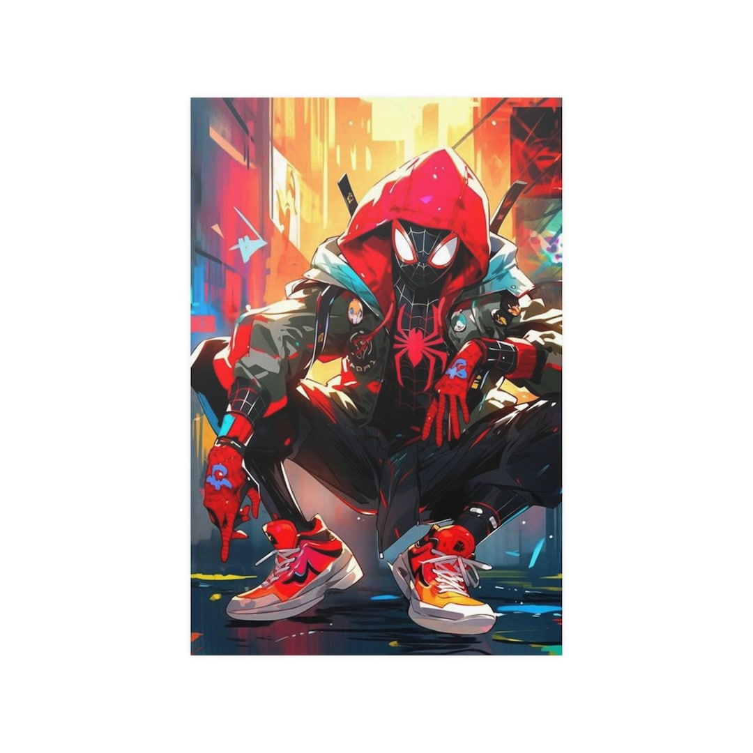 Miles Morales Spider Verse Posters - Etsy
