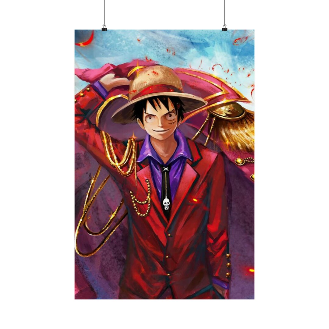Monkey D. Luffy One Peace Poster - Etsy
