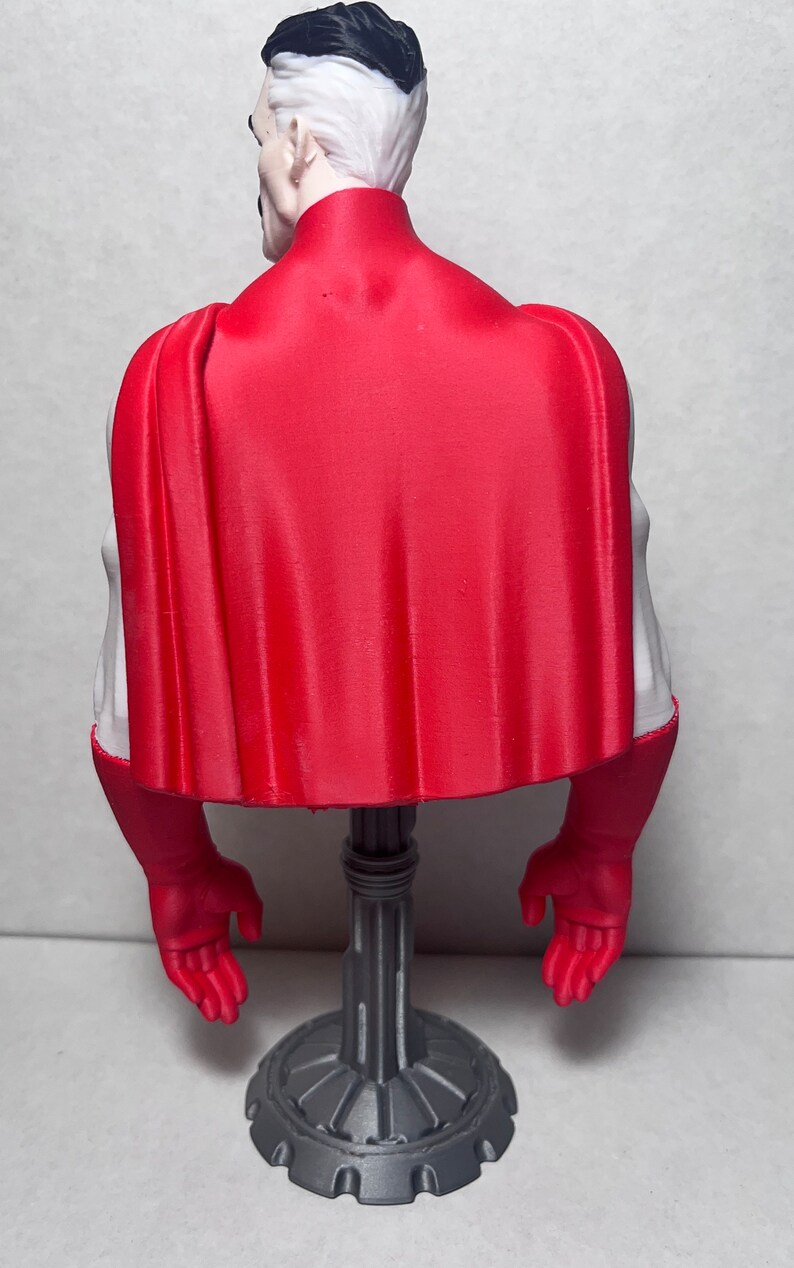 Invincible and Omni Man 3d Printed Bust Set Invincible Image Comics ...