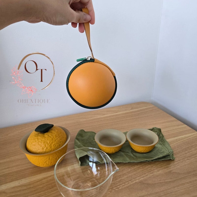 Orange Tea Cup - Etsy