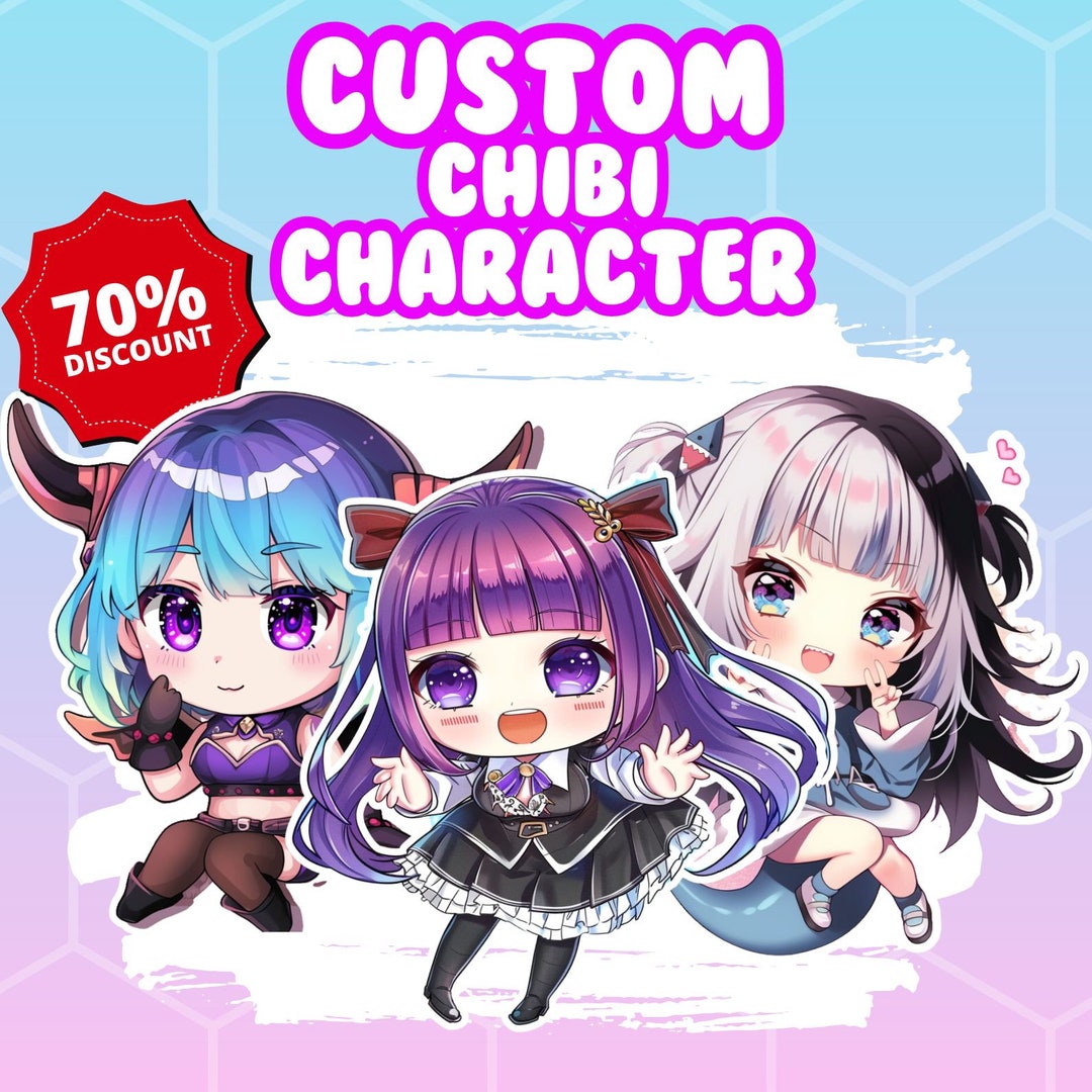 Custom Chibi Anime High Quality Custom Chibi Anime Art Original ...