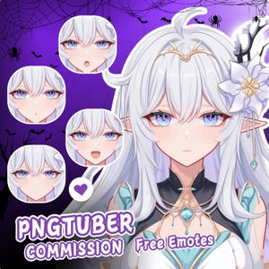CUSTOM PNGTUBER Pngtuber Commission Pngtuber Avatar Png Tuber Anime ...