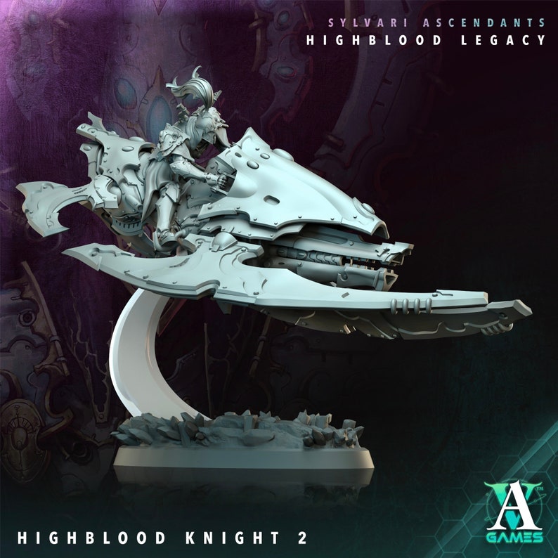 Eldar Windriders 3 Styles Jet Bikes Archvillain Games Scifi Warhammer ...