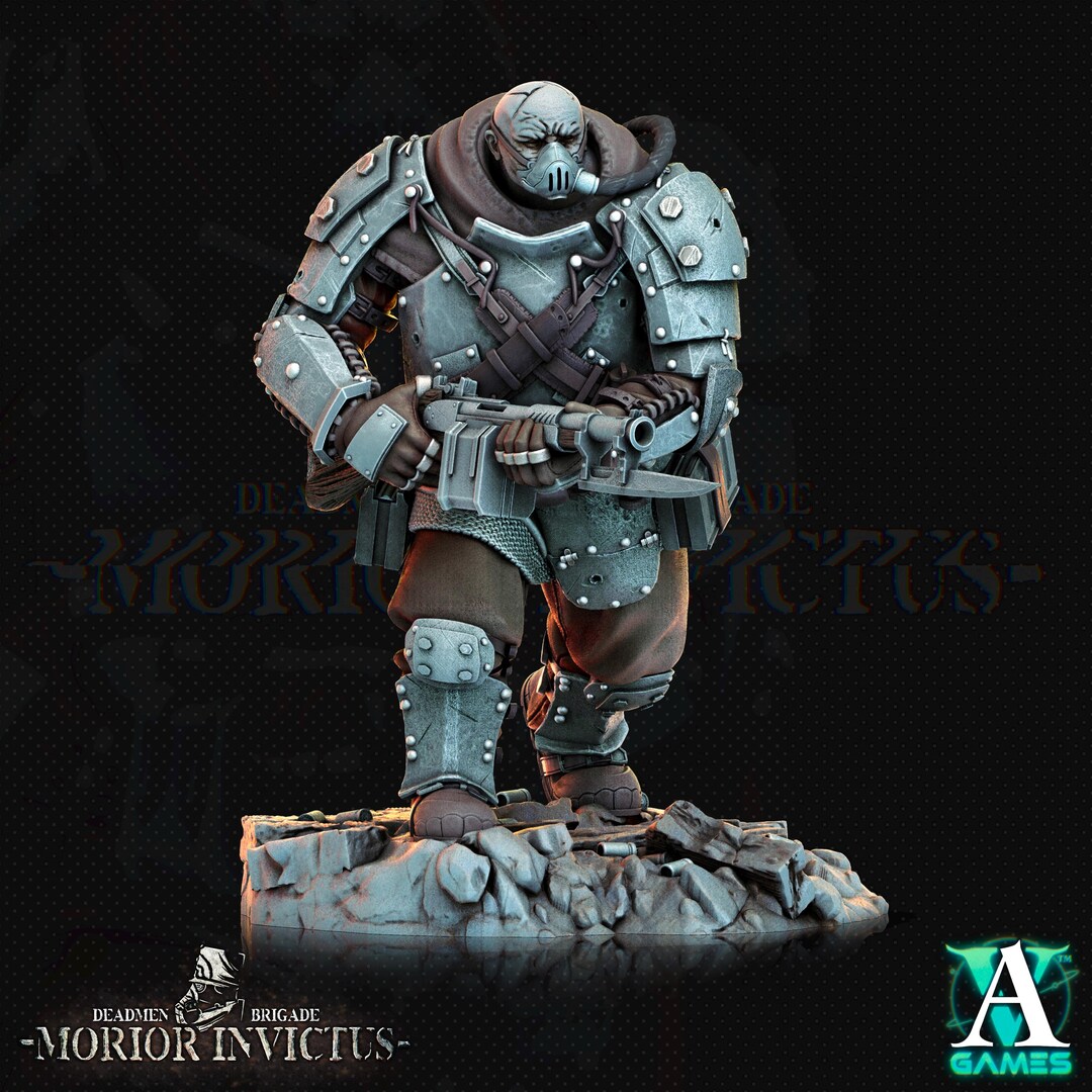 Death Korps of Krieg - Heavy Mechanised Infantry Proxy - 5 Poses ...