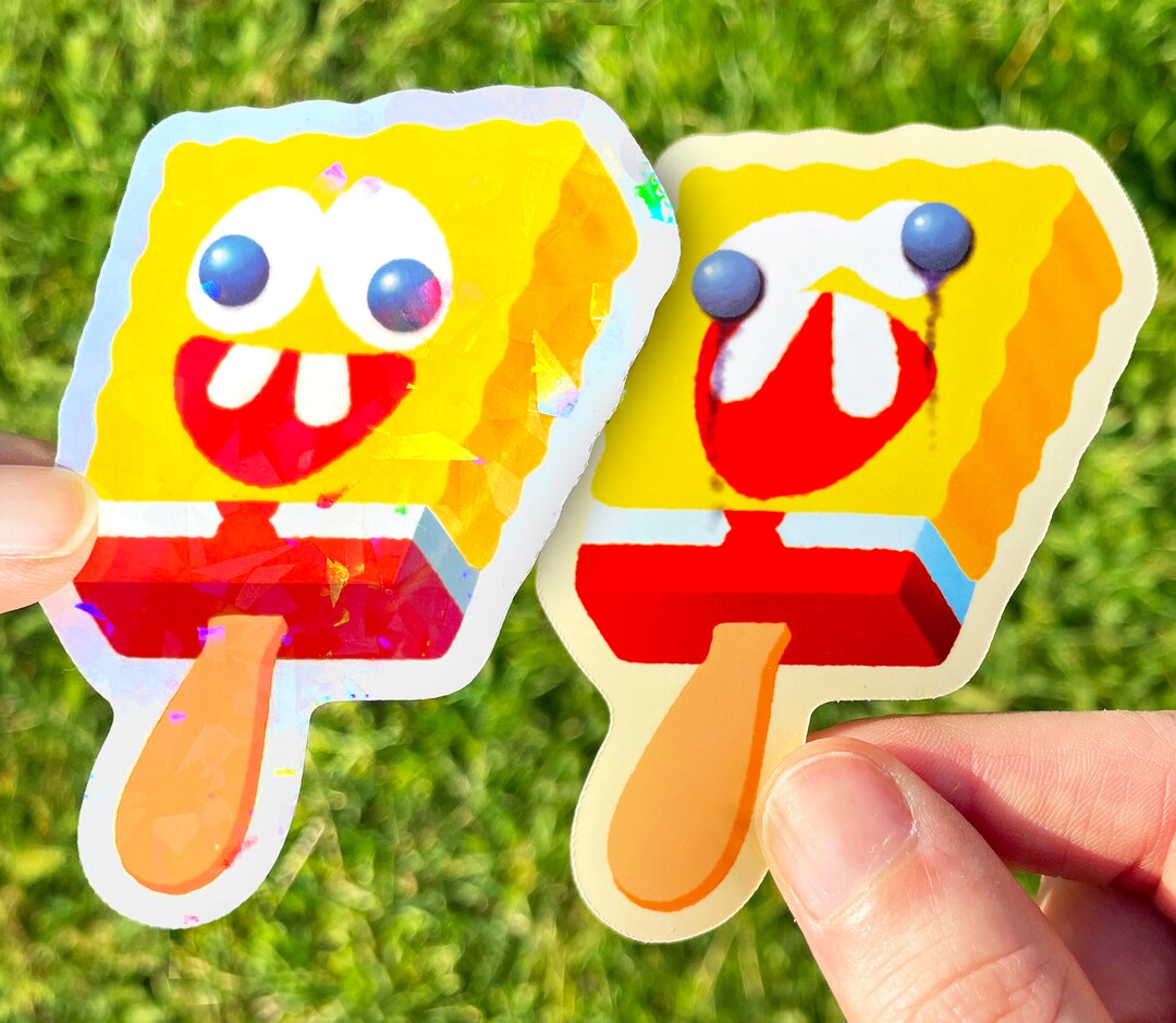 Ice Cream Popsicle Holographic Nostalgia Childhood Sticker! - Etsy