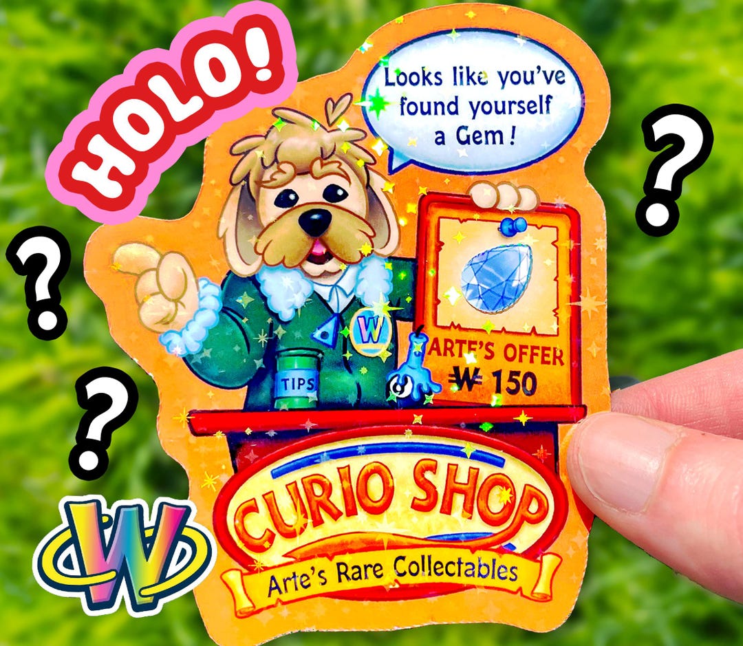 Webkinz Curio Shop Cute Nostalgia Mystery Gem Holographic Rainbow ...