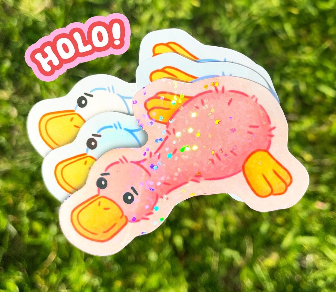 Webkinz Cute Pet Googles Duck Nostalgic Childhood Holographic Rainbow ...