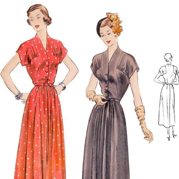 1940s Sewing Pattern - Etsy