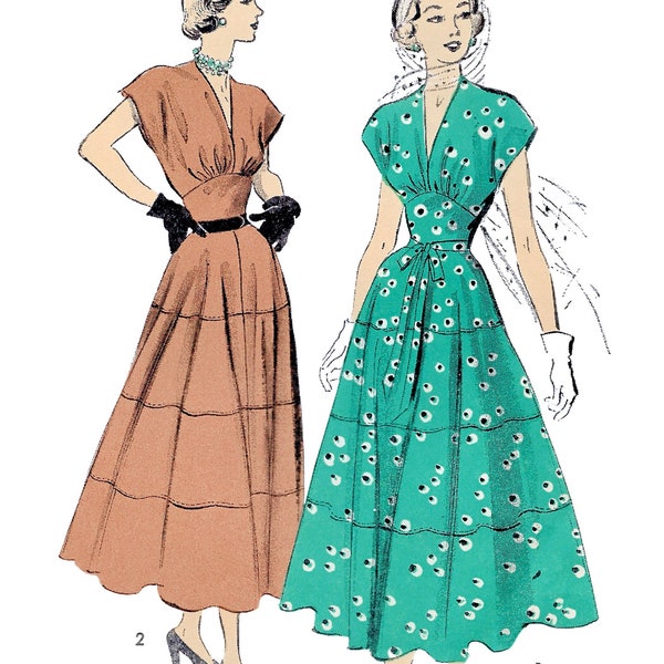 1940s Dress Patterns - Etsy