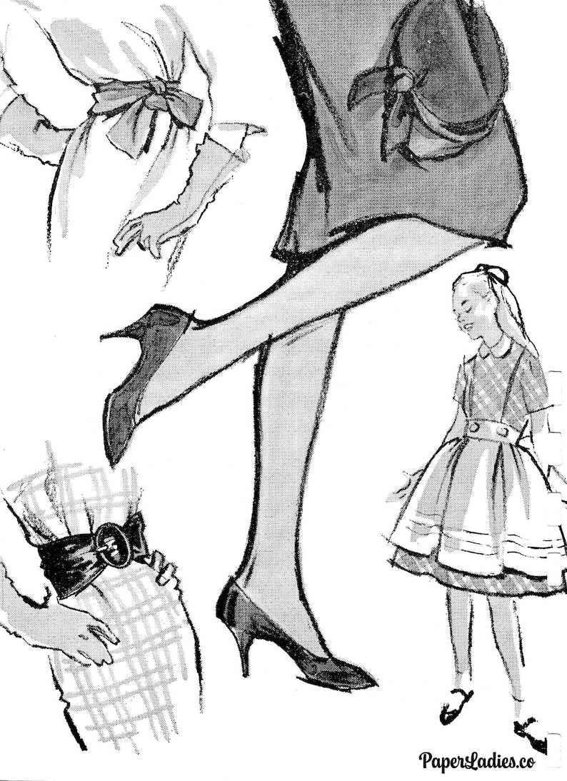 How to Make Belts + Hems • 1960s Vintage Sewing Book PDF • Tailoring ...