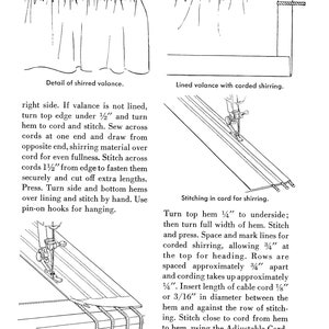 How to Lay Out a Pattern and Cut • 1960 Singer Sewing Book PDF • 60s ...