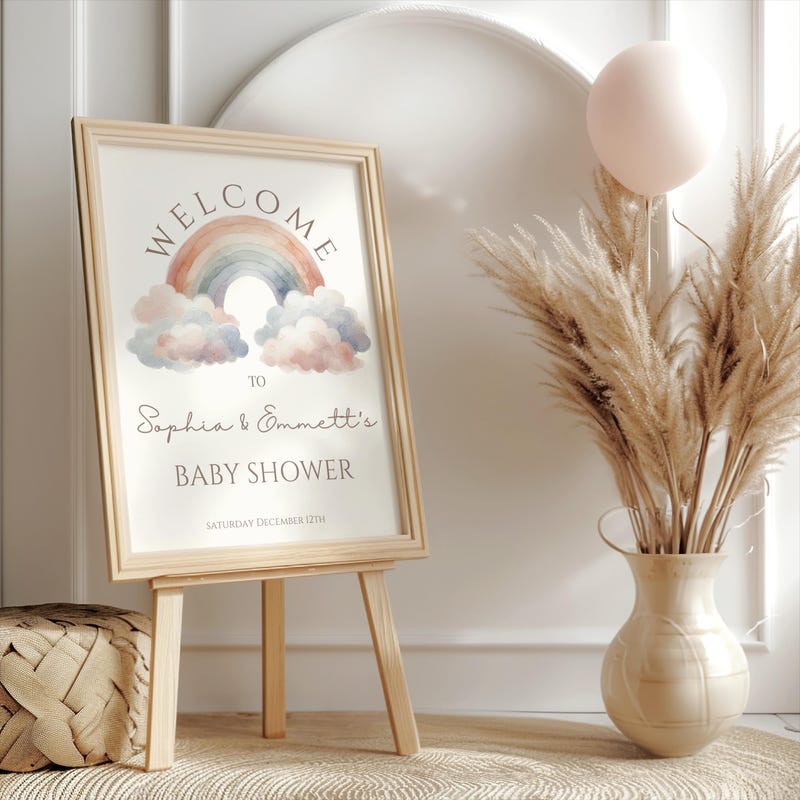 Rainbow Welcome - Etsy