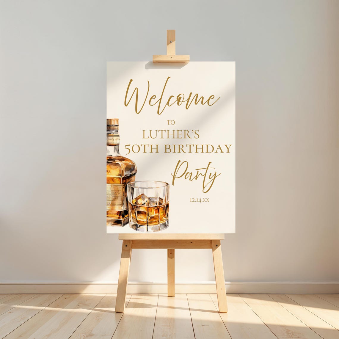 Aged to Perfection Birthday Party Welcome Sign,man Birthday Party Decor ...