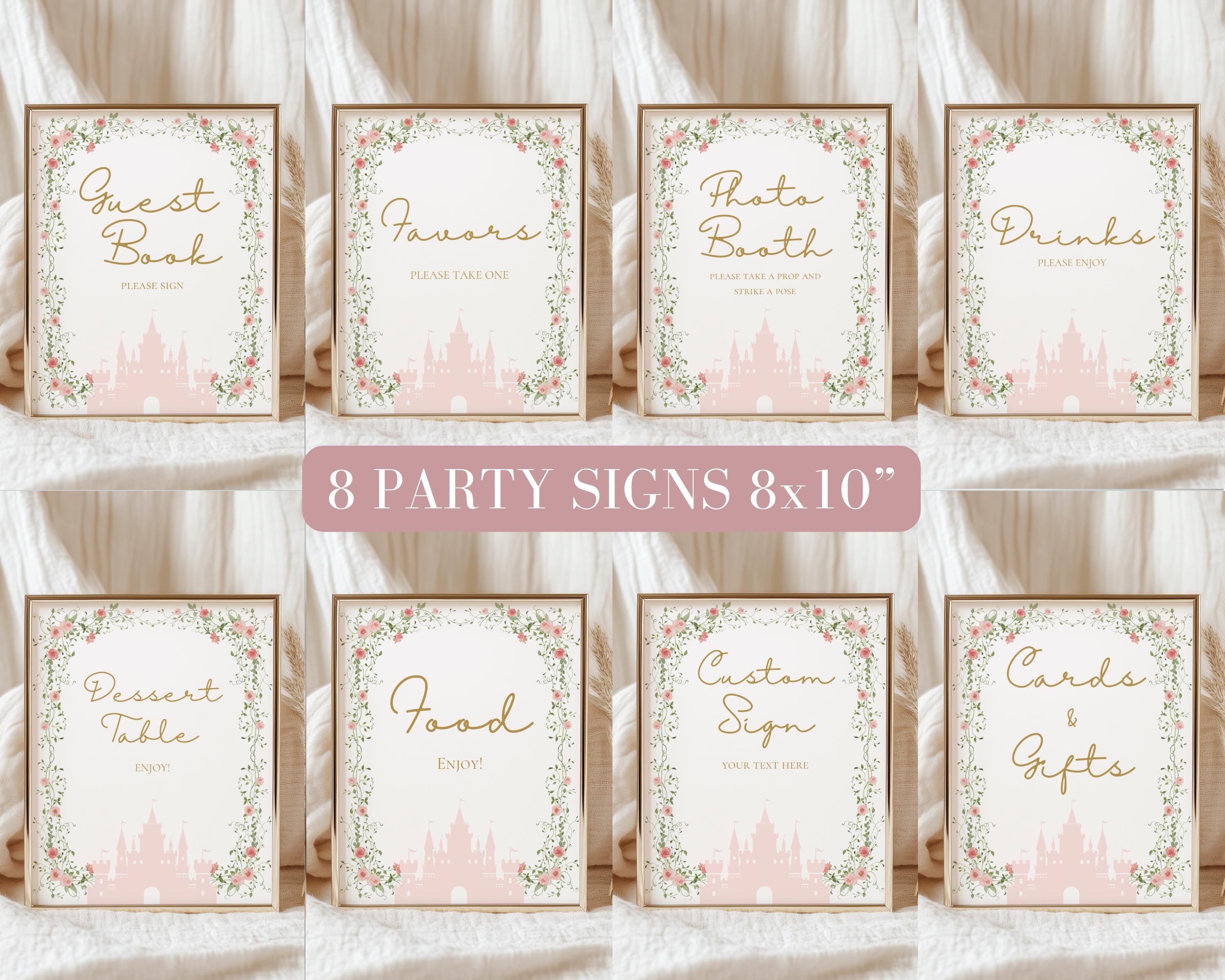 Once Upon a Time Birthday Party Bundle,girl First Birthday Decor ...