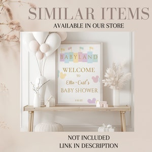 Babyland Baby Shower Invitation Set,baby Land Baby Shower Invite ...