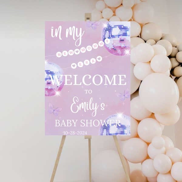 Taylor Birthday Party Welcome Sign Template, Editable Eras Birthday ...