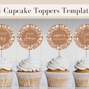 Cielito Lindo Baby Shower Cupcake Toppers,mexican Themed Baby Shower ...