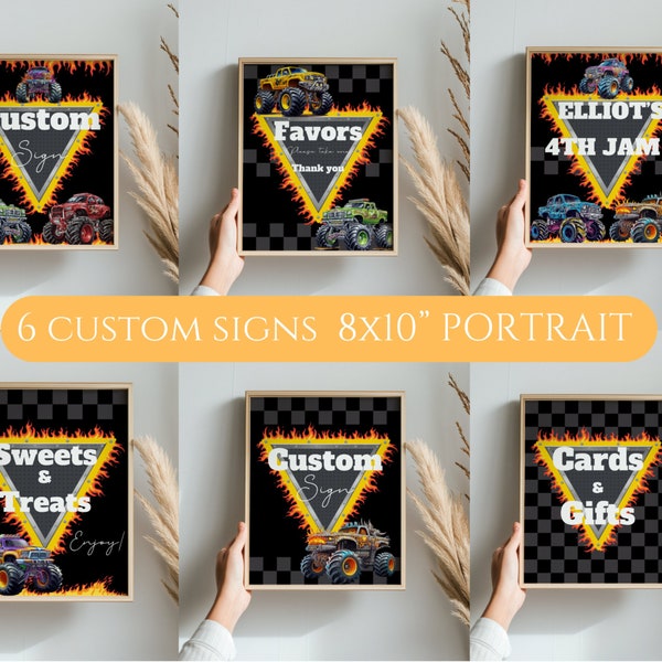 Monster Jam Birthday Balloons - Etsy