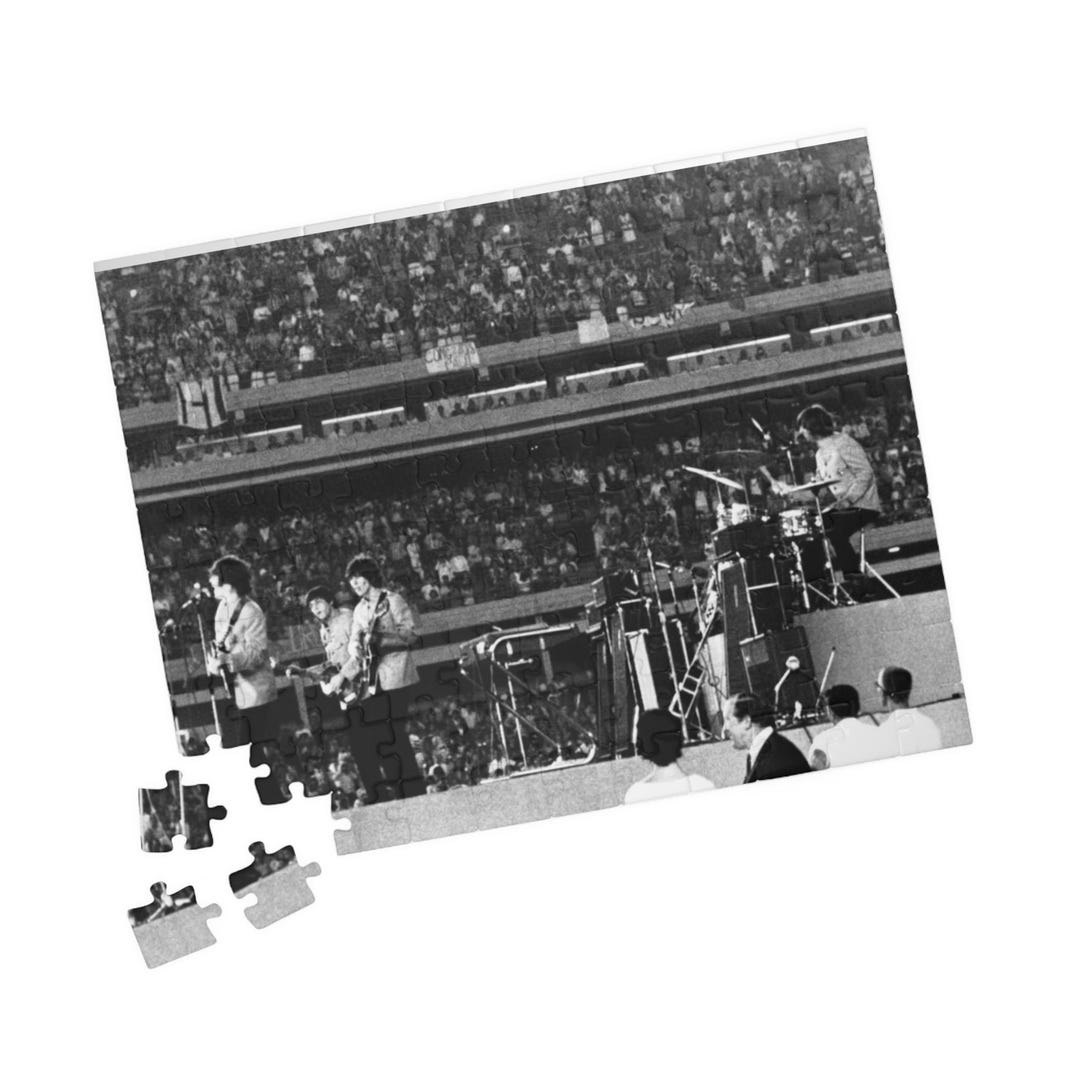 The Beatles 'live at Shea Stadium' Jigsaw Puzzle - Concert Image, Music ...