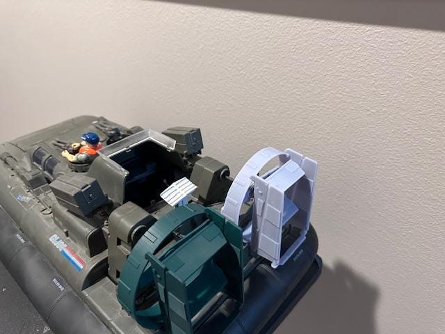 3.75in GIJOE WHALE Vane & Shroud Set 3d Printer Files Only - Etsy