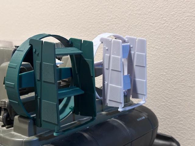 3.75in GIJOE WHALE Vane & Shroud Set 3d Printer Files Only - Etsy