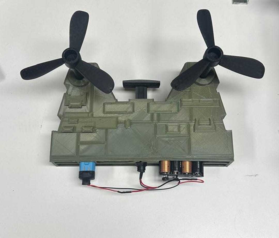Complete Classified GI JOE ***3d Printed**** Motorized Rear Wall ...