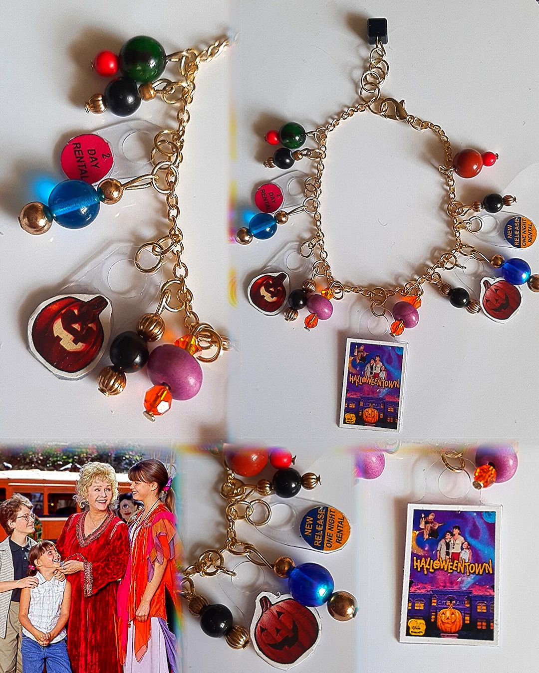 Halloweentown VHS Charm Bracelet - Etsy