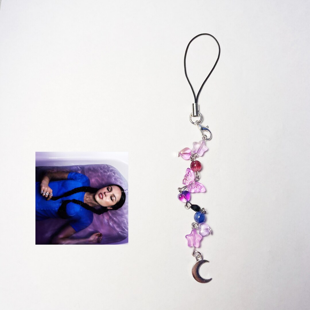 GUTS Phone Charm/olivia Rodrigo Phone Charm/purple Phone Charm/jewelry ...
