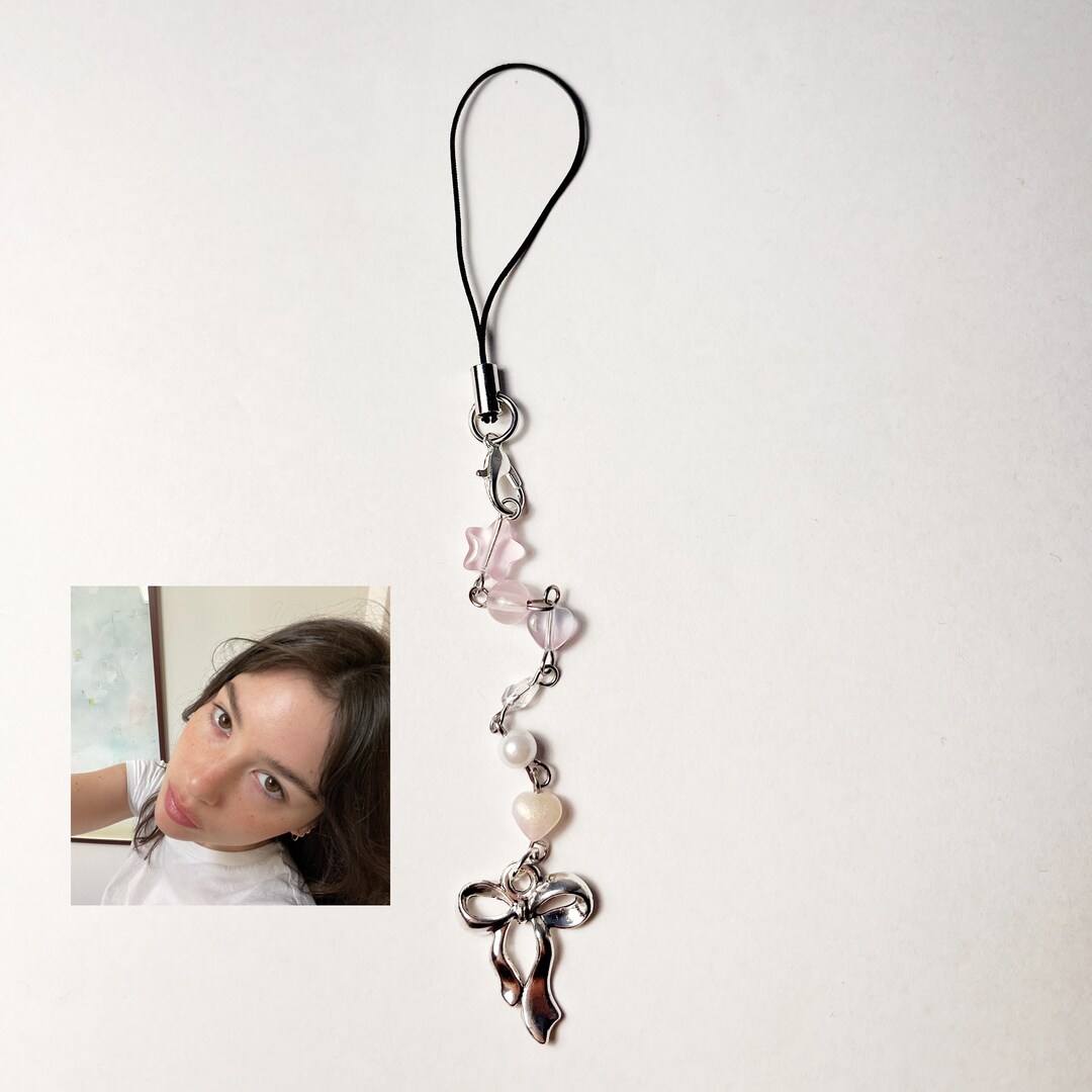 Gracie Abrams Phone Charm/coquette Phone Charm/pink Phone Charm/jewelry ...