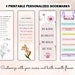 Custom Bookmark Printable Positive Affirmations Bookmarks Personalized ...