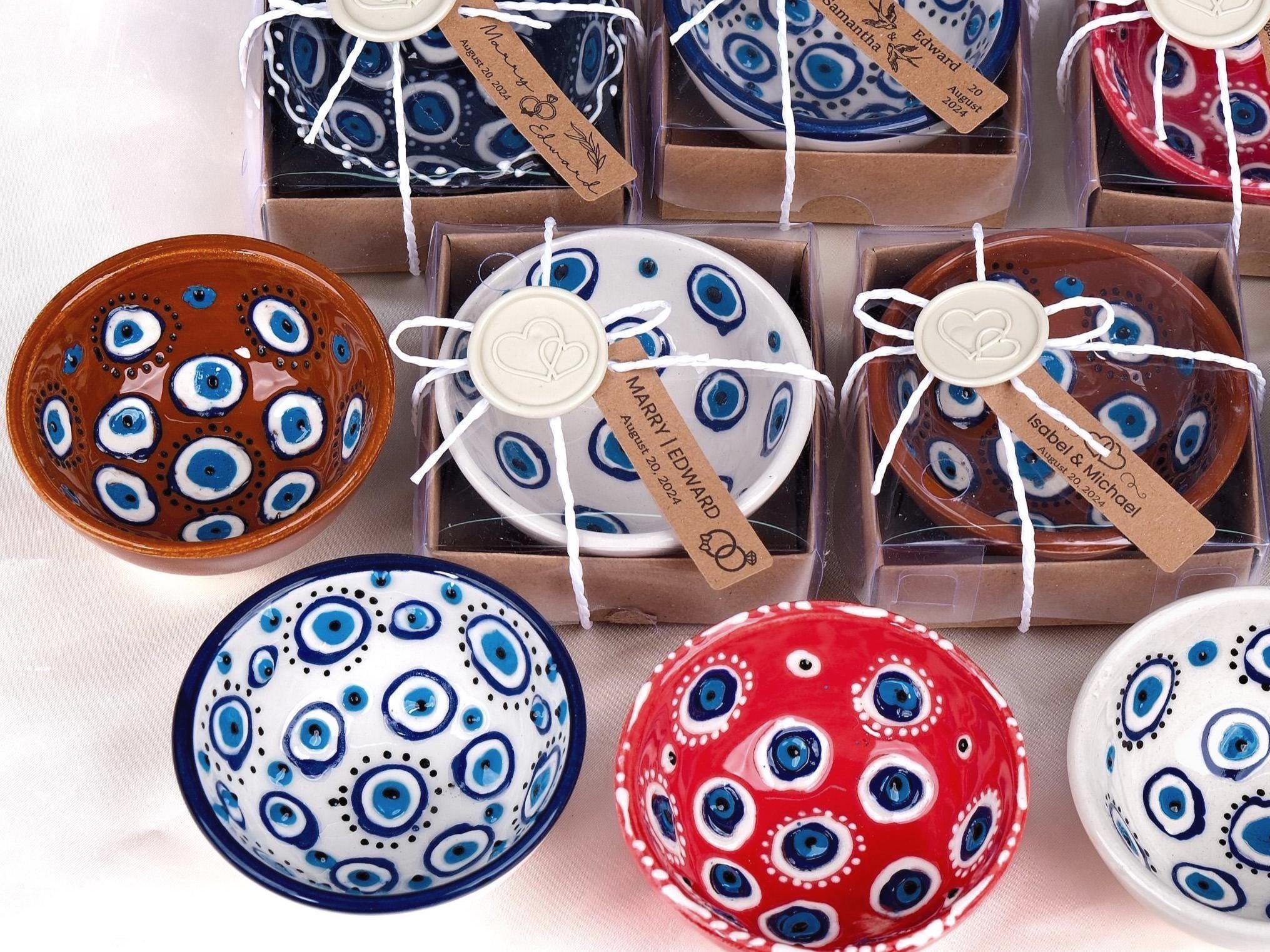 Turkish Ceramic Bowl, Wedding Favors, Bridal Shower Gifts, Handmade ...