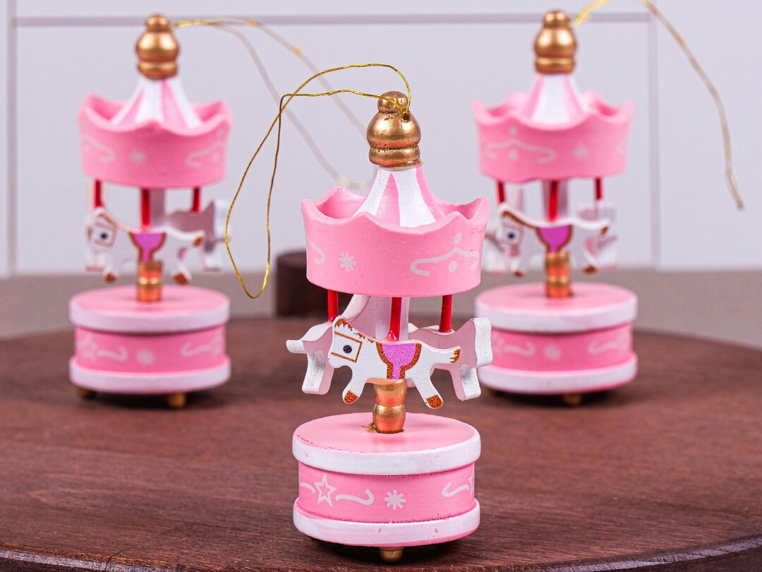 Custom Carousel Favor, Baby Shower Favors, Baptism Favor, Carousel Baby ...