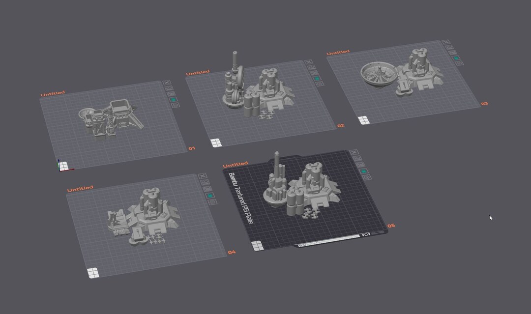 Tabletop Gaming Terrain Various Comms Towers Forbidden Prints - Etsy