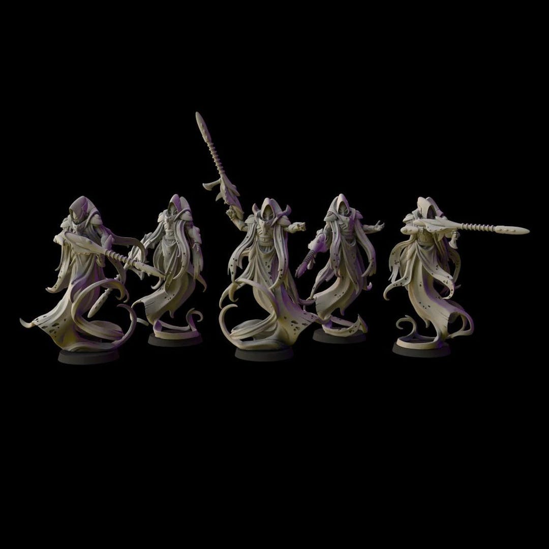 Aeterni Ethereal Outsiders (5 Models) - Space Elves - Fantasy Cult ...