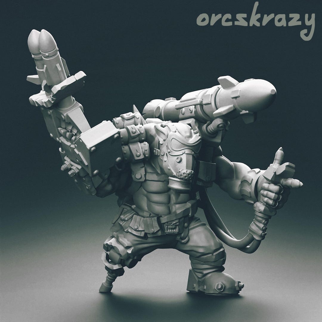 Specialist Orc Kommando RAT - Sci-fi Orks - Orcskrazy - Etsy