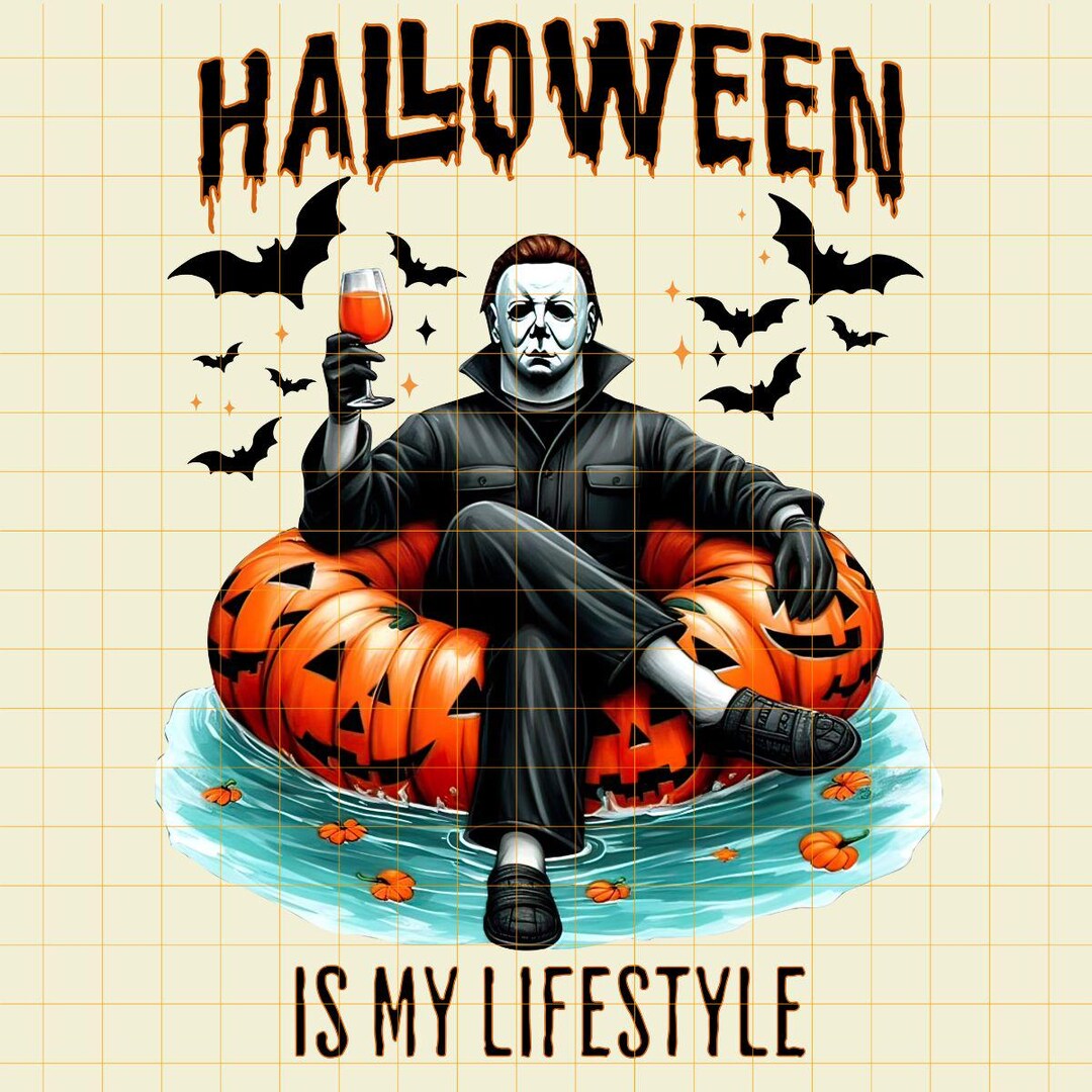 Horror Movies and Chill Pocket Set Png, Friends Horror Characters Png ...