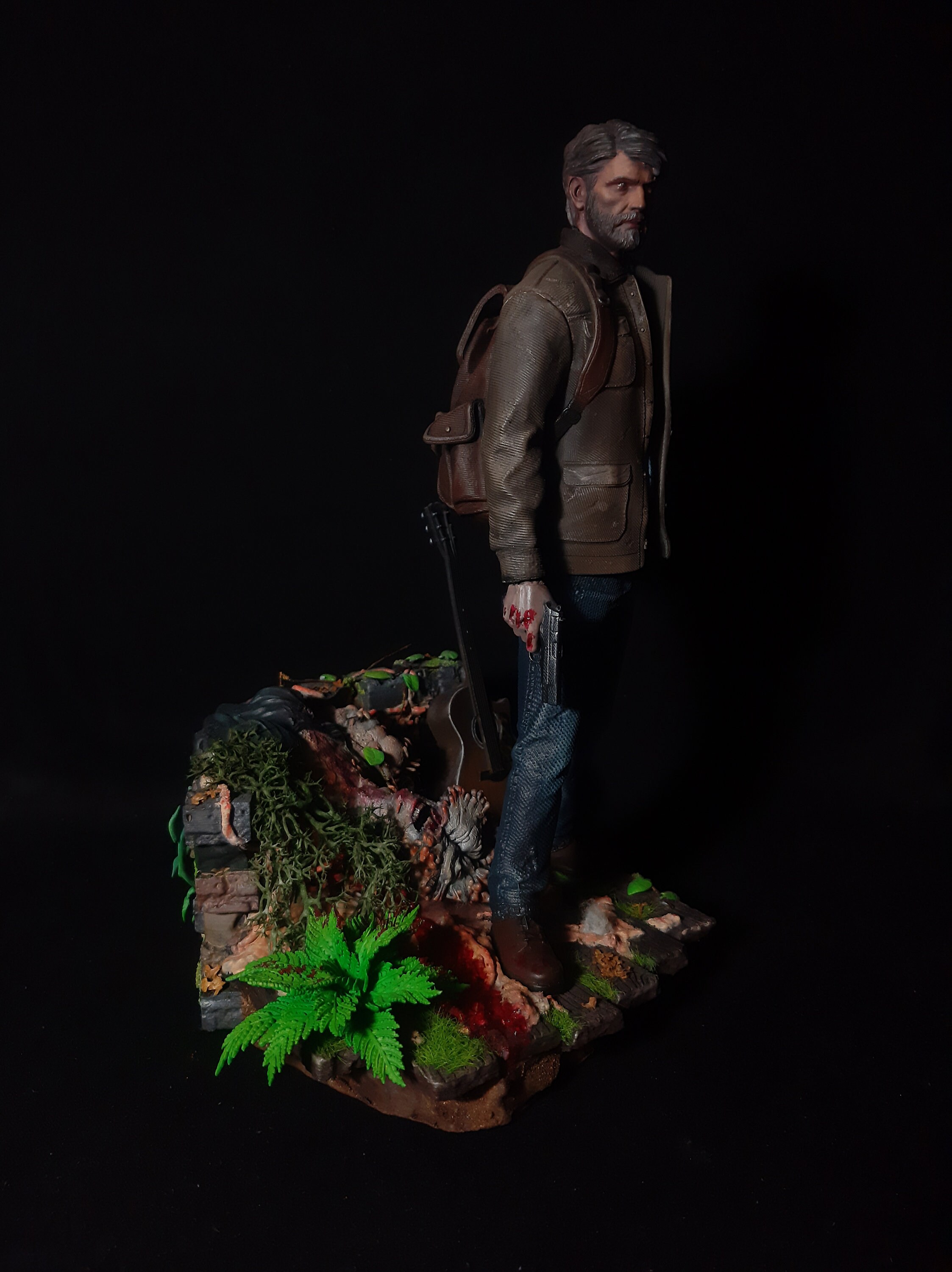 Joel Miller Statue-last of Us Part 2-tlou-25 Cm-10 Inch - Etsy