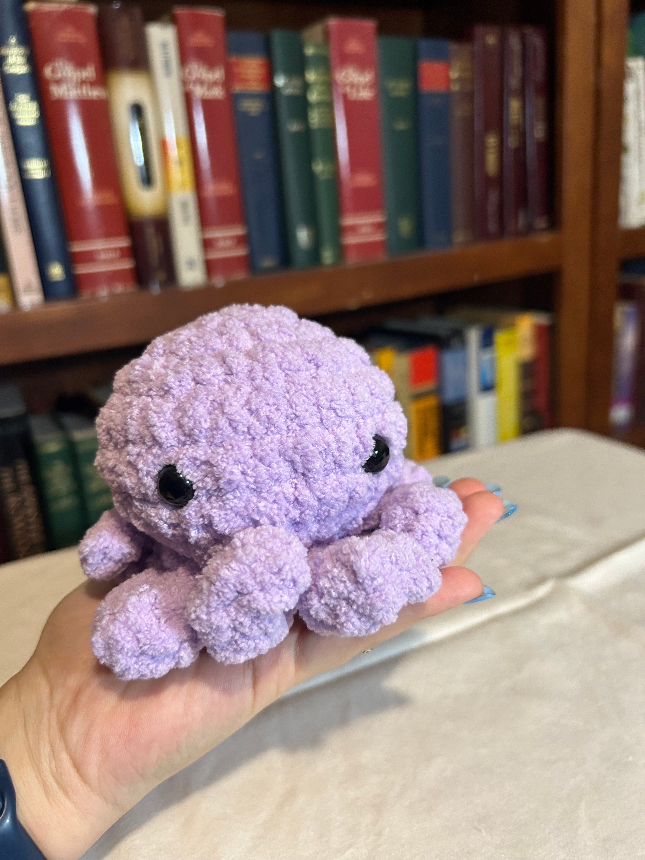Lavender-purple Octopus - Etsy