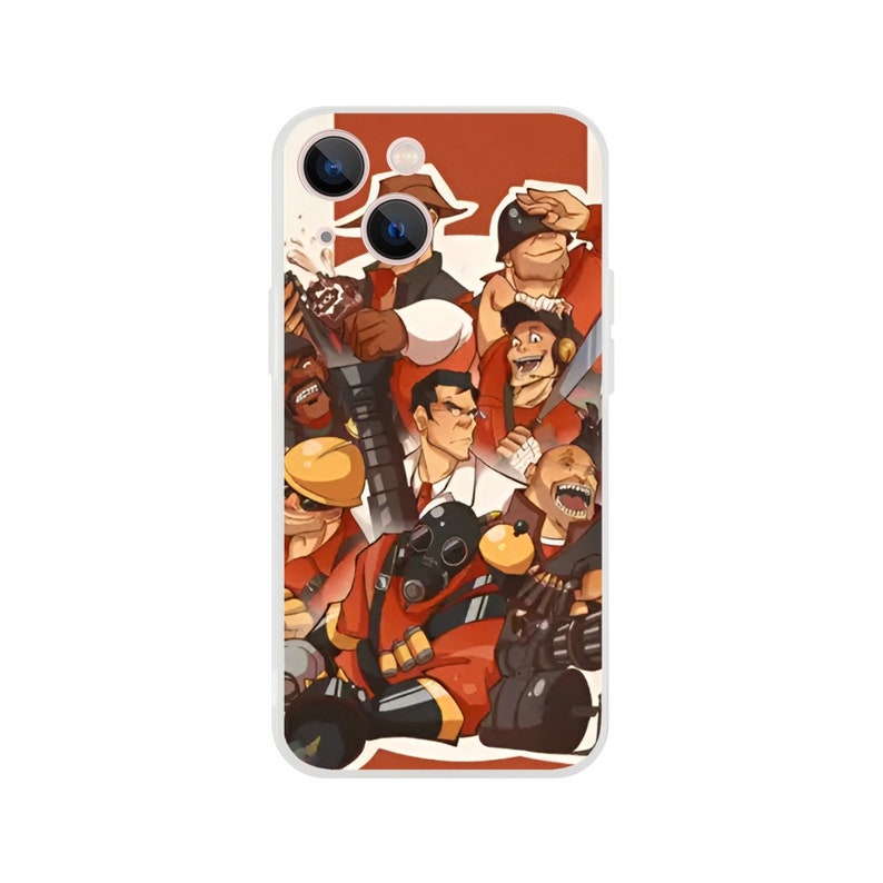 TF2 the Classic Team Animation Like Design iPhone Case 11 12 13 14 ...
