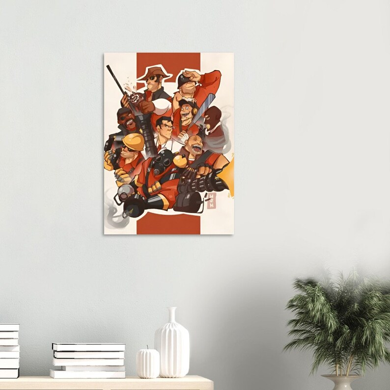 TF2 the Classic Team Animation Like Design Team Fortress 2 Valve CSGO ...