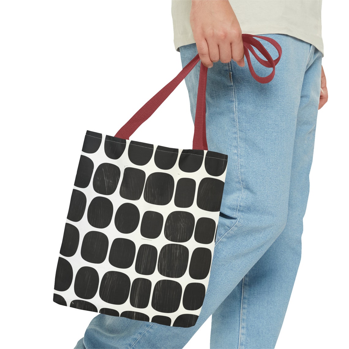 Mod Abstract Tote Bag - Etsy