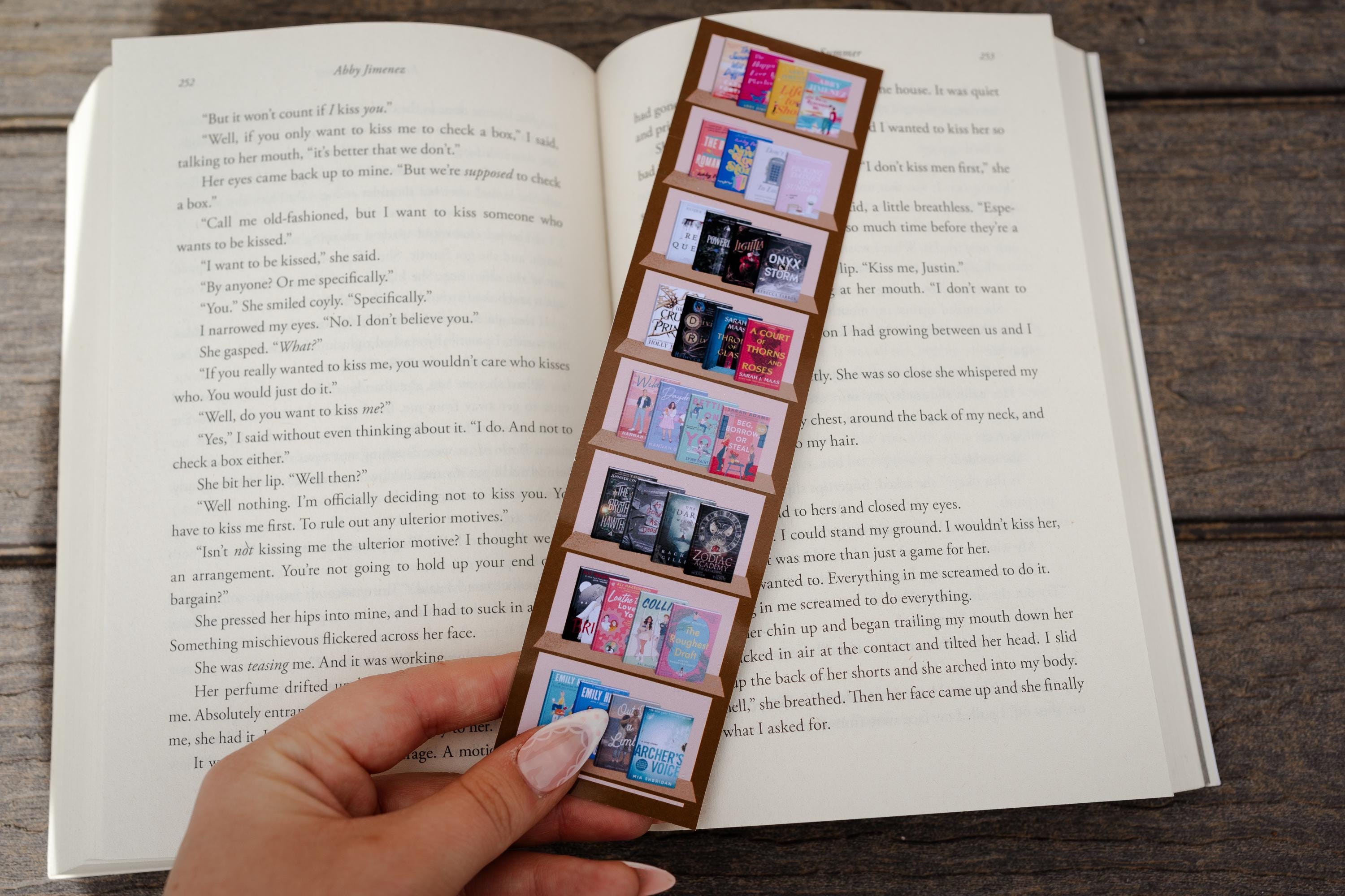 6 Editable Vision Board TBR Bookmark Canva Templates | Printable ...