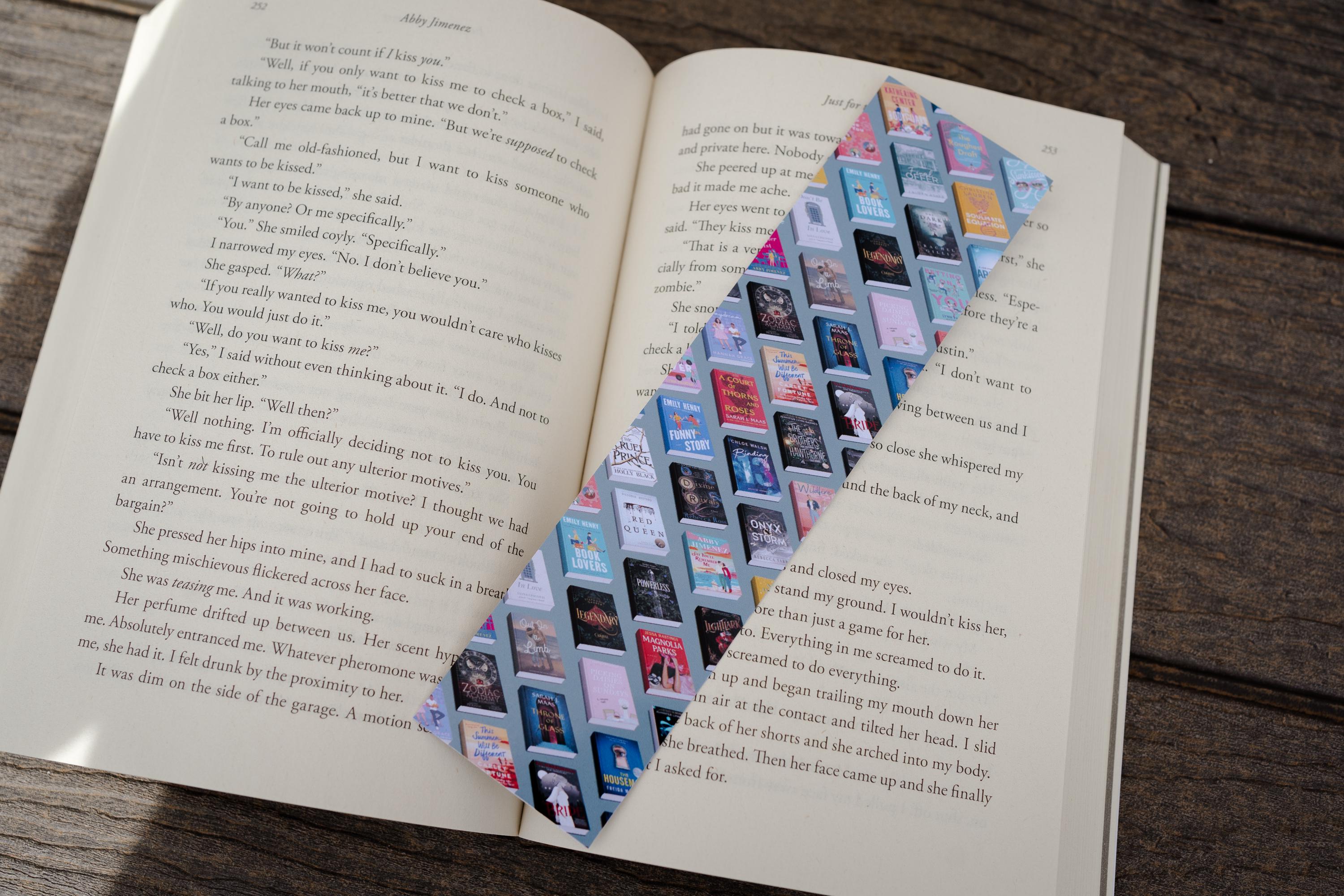 6 Editable Vision Board TBR Bookmark Canva Templates | Printable ...