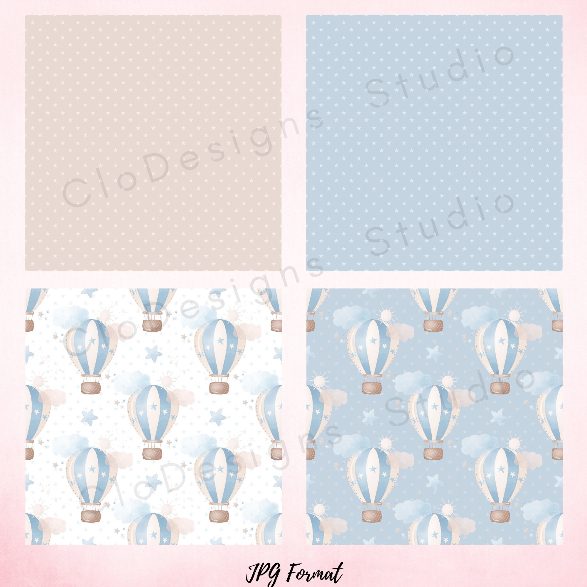 Baby Blue Nursery Texture Backgrounds DIY Creations DIY Party Card ...