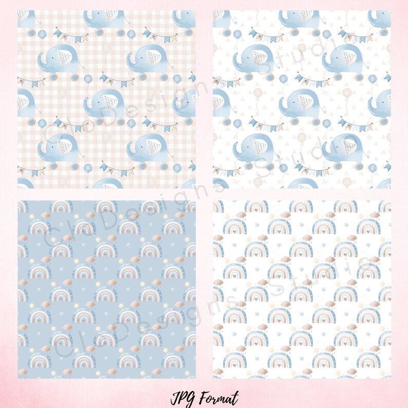 Baby Blue Nursery Texture Backgrounds DIY Creations DIY Party Card ...