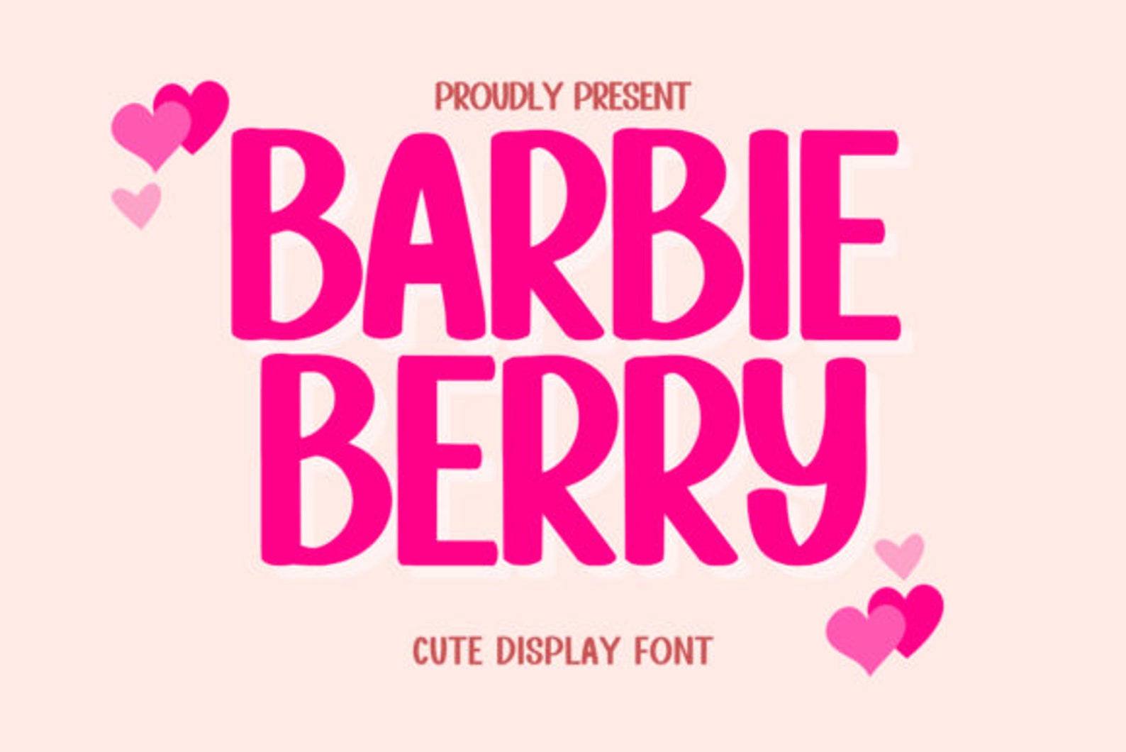 Barbie Berry Font Cursive Font, Bold Font, Script Fonts, Wedding Font ...