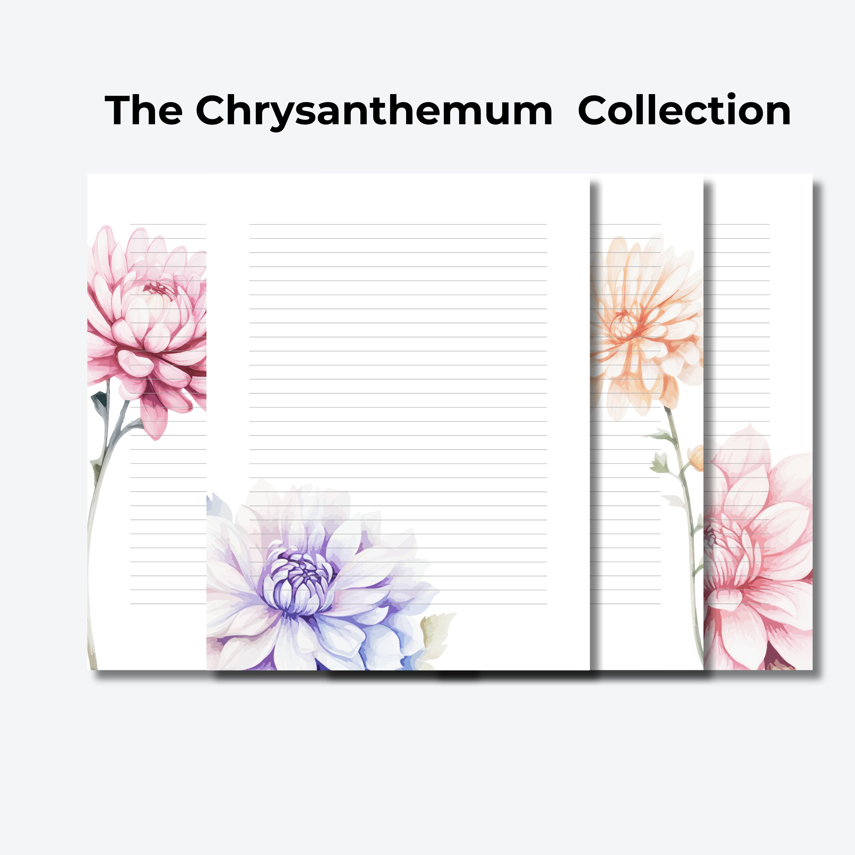 PRINTABLE Stationery, Printable Letter Writing Stationery | Botanical ...