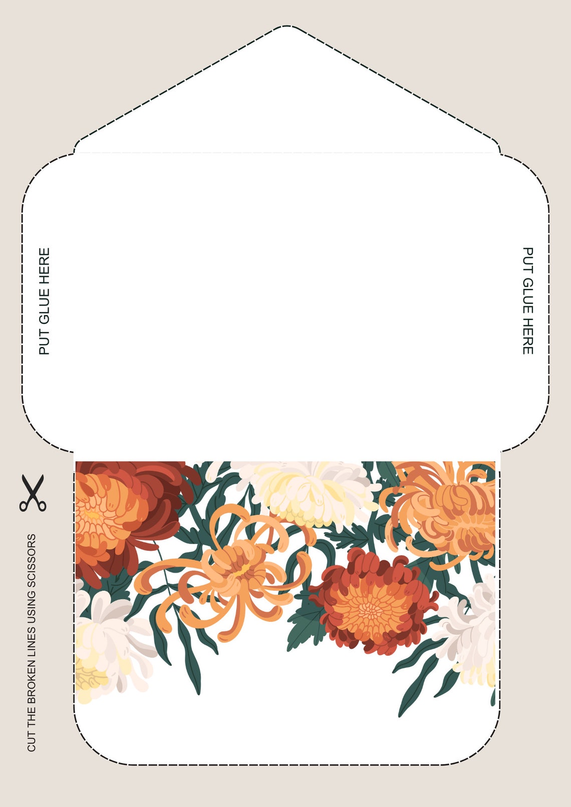 PRINTABLE Stationery, Printable Letter Writing Stationery Botanical ...